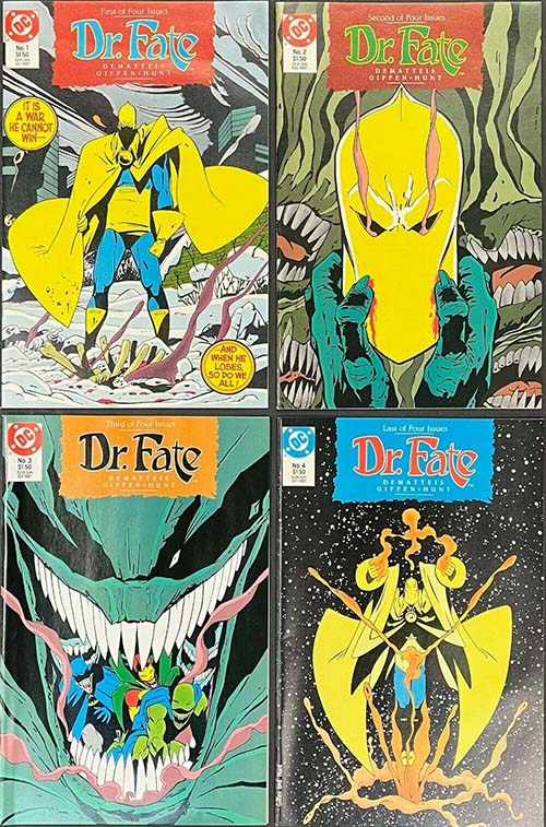 Retro reseña DC - Dr. Fate - Zona Negativa